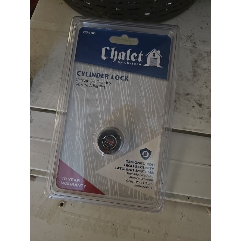 10 Chalet Cylinder Lock - NEW - Designed For High Security Latching ...