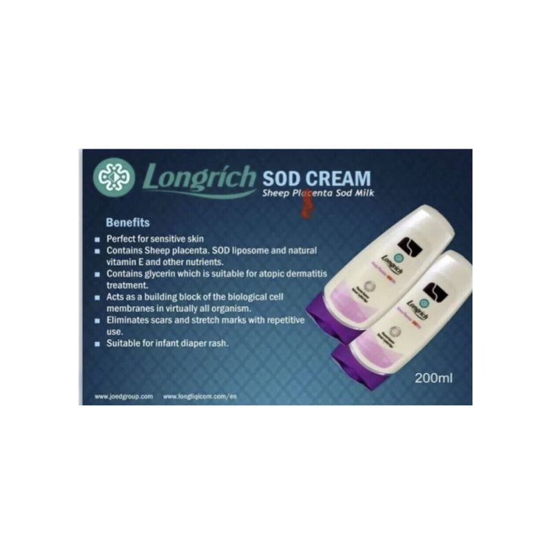 Longrich SOD Cream, Longrich SOD Lotion, Sheep Placenta SOD Milk Cream ...