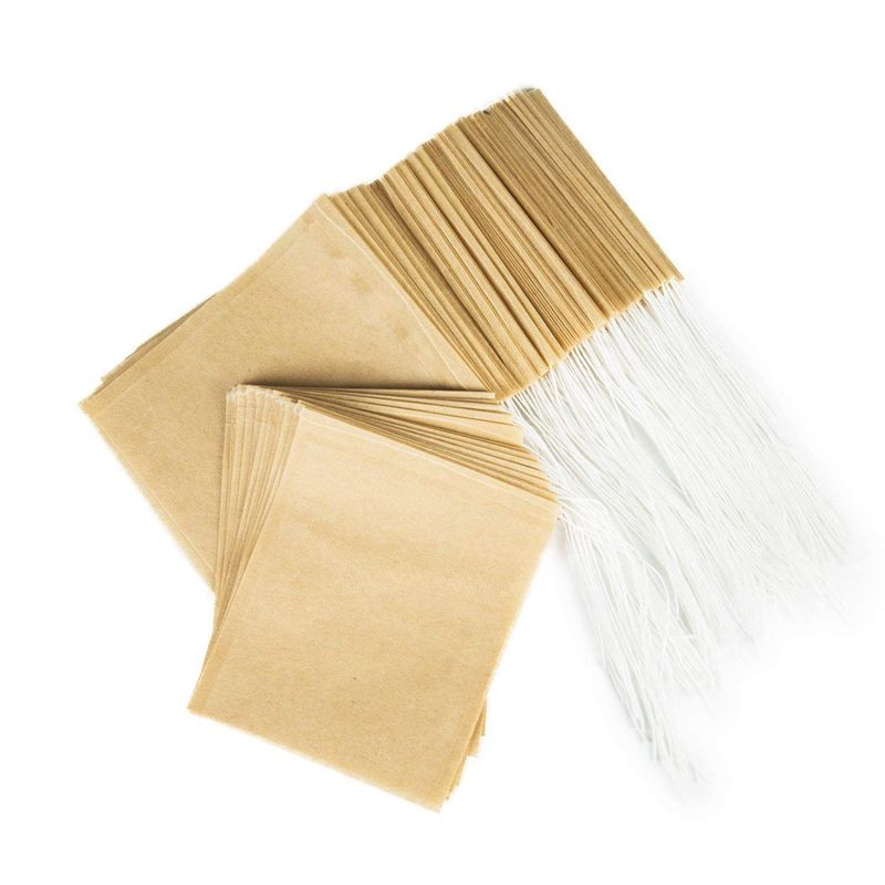 Tea Bags Empty Paper Tea Filter Bags Disposable Infuser with Drawstring ...