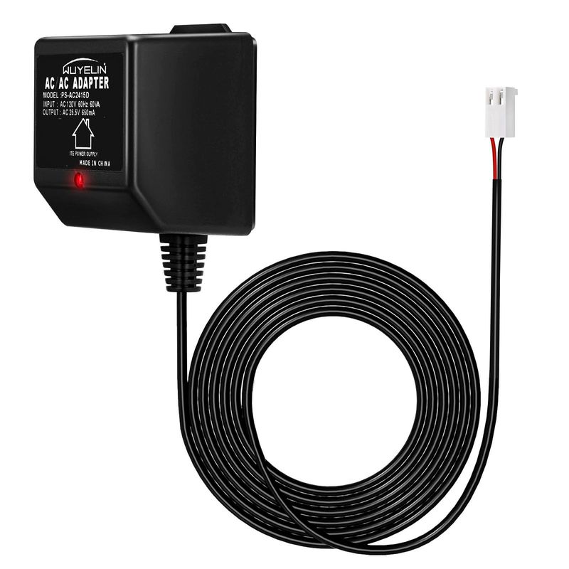 25.5V AC 650mA Sprinkler Timer Power Adapter，Replacement Transformer ...