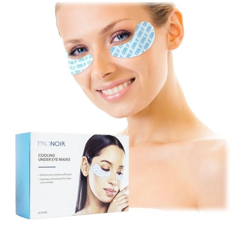 COOLING UNDER EYE MASKS- ELIMINATES DARK CIRCLES AND PUFFINESS UNDER ...