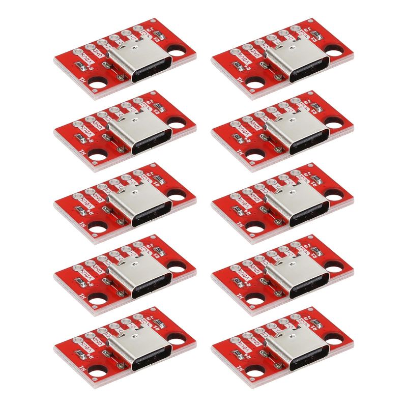 The Lord of the Tools 10PCS USB 3.1 Type C Female Test Board Female ...