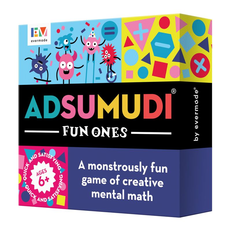 Evermade Adsumudi Math Game - Fun Ones - The Delightfully Fun, Fast ...