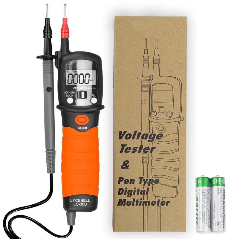 Pen Type Digital Multimeter - LYCEBELL LC-38B High Voltage Tester for ...