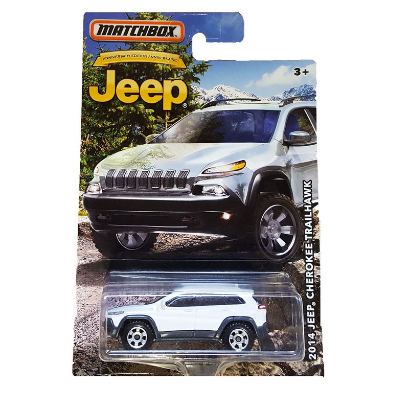 MATCHBOX LIMITED EDITION JEEP ANNIVERSARY EDITION WHITE 2014 JEEP ...