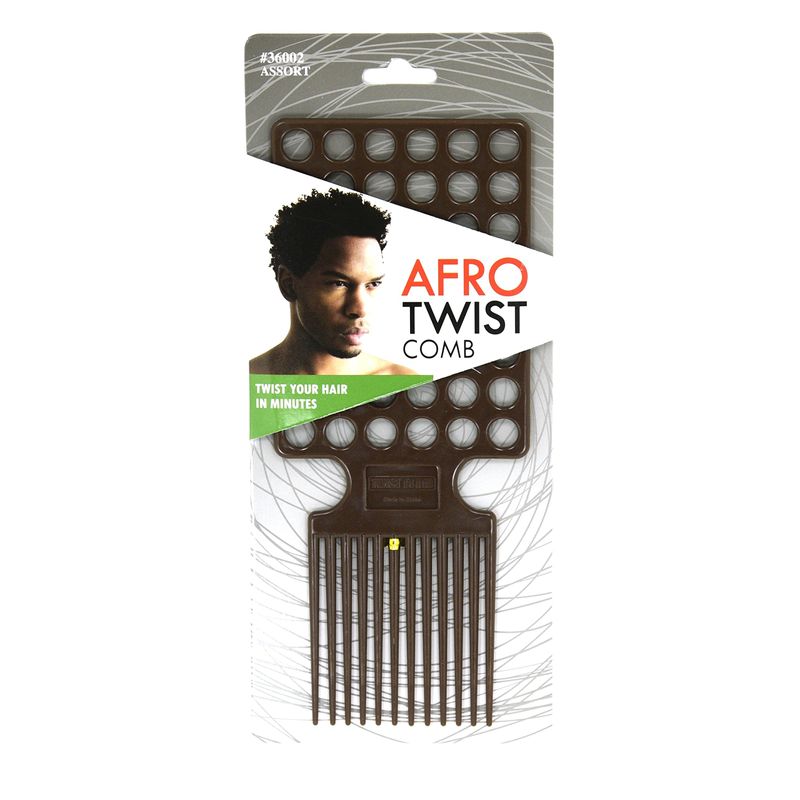 Afro Twist Comb Brown twist your hair in minutes - Online Marketplace ...