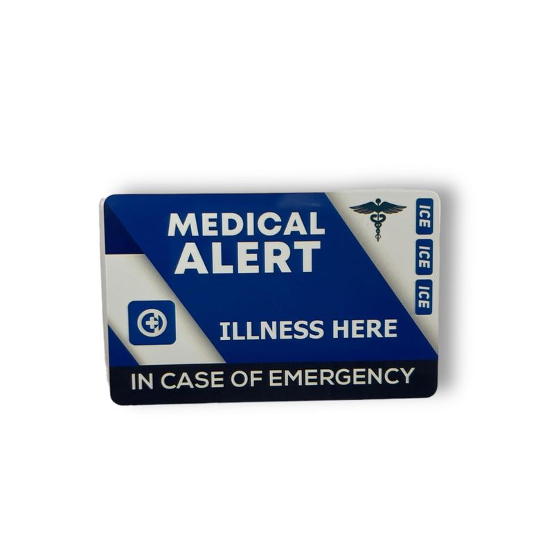 in Case of Emergency Identity Card (ICE Card) Medical Conditions ...