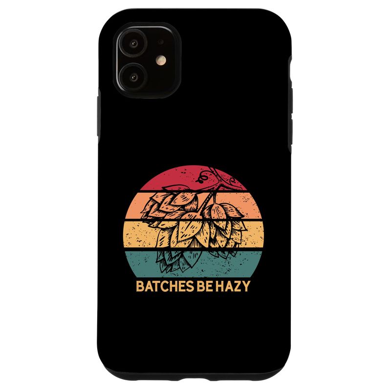 iPhone 11 Batches Be Hazy Hops Retro Sunset IPA Brewing Beer Case ...