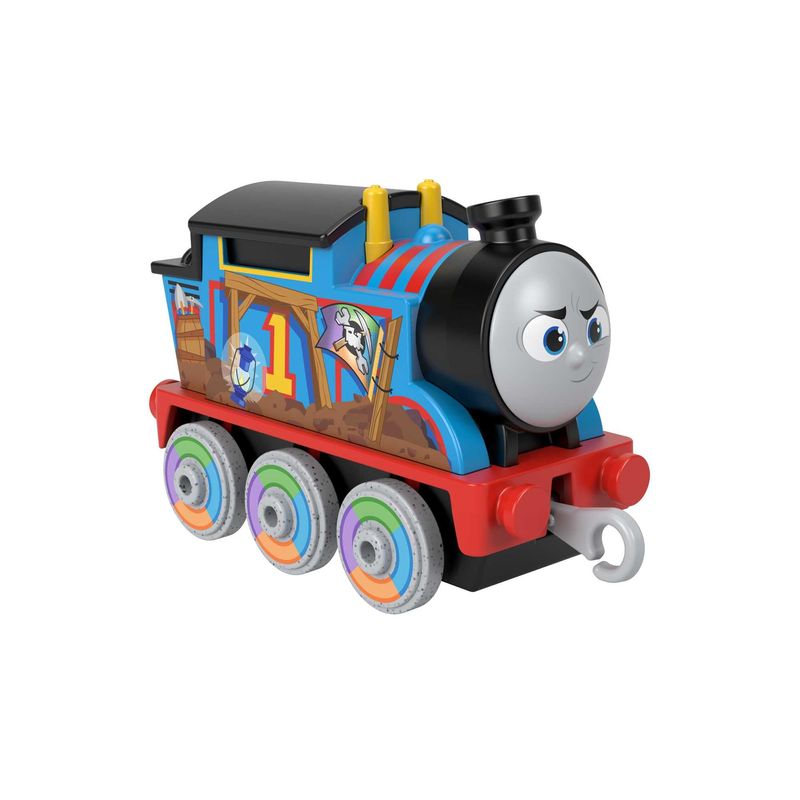 Thomas & Friends Fisher-Price Thomas Push-Along Metallic Toy Train ...