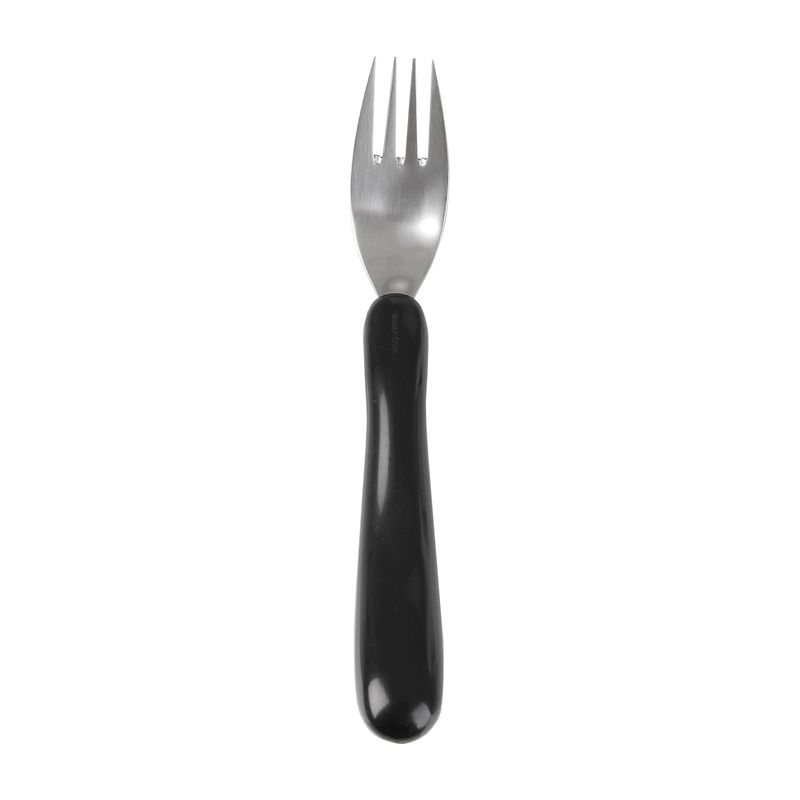 Homecraft Caring Cutlery, Black Handle Fork (Eligible for VAT Relief in ...