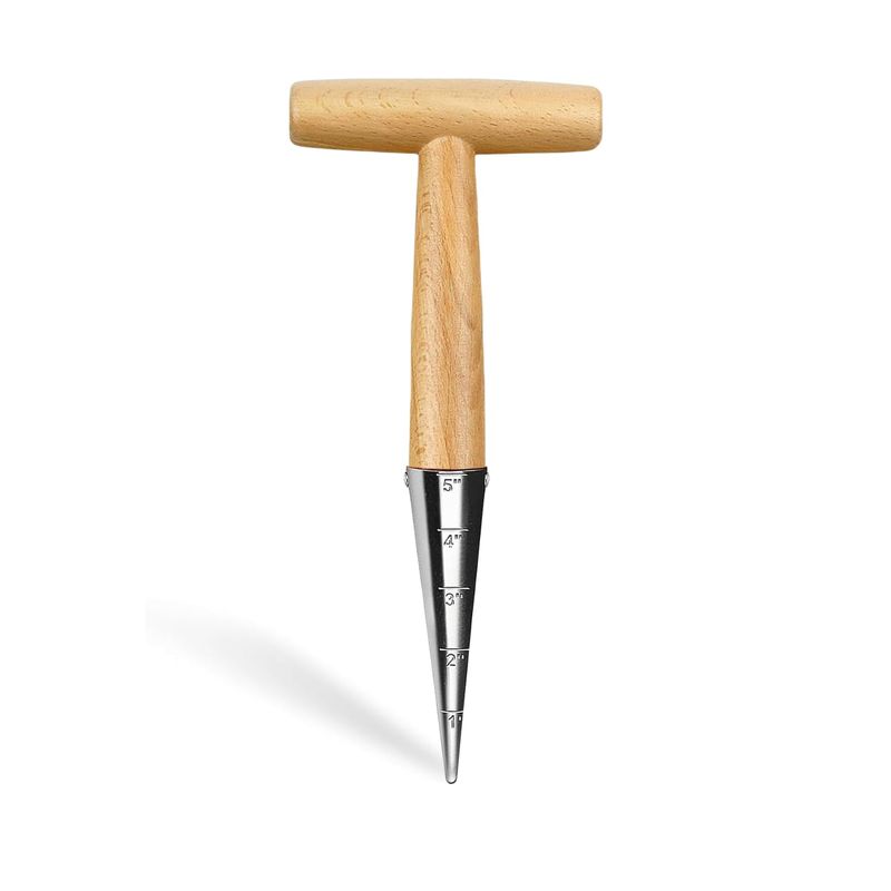 Stainless Steel Dibber Hand Tools, Bulb Planter set with Light Weight ...