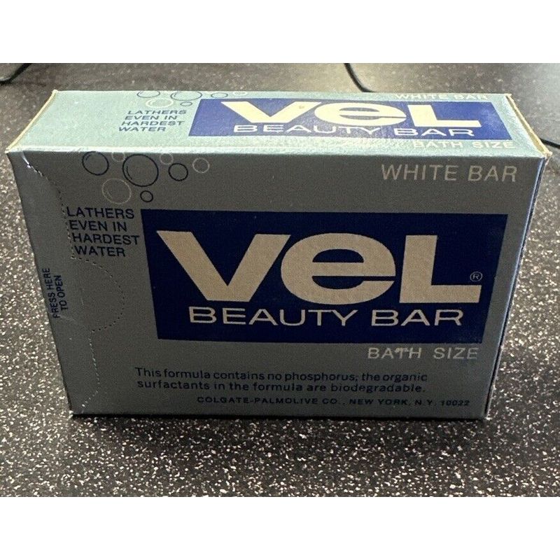 Vintage VEL Mild Skin Care Bar Soap Old Stock 4.5 Oz - Online ...