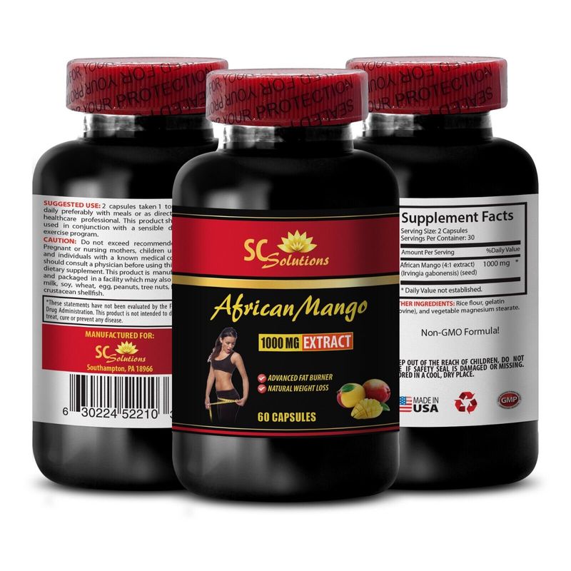 organic african mango supplement - AFRICAN MANGO EXTRACT 1000mg - fat ...