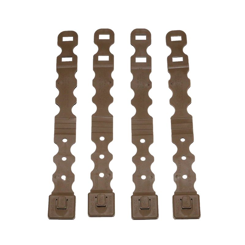 Tactical Tailor Fight Light Series Malice Clip - 4 Pack (Short Coyote ...