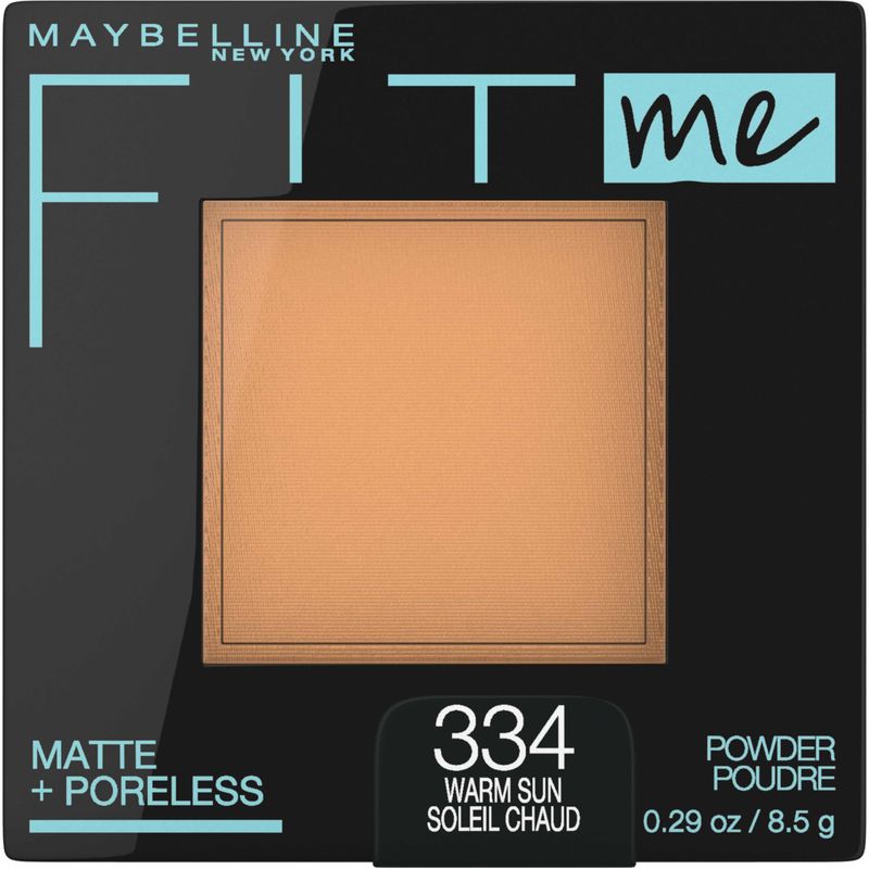 Maybelline Fit Me Matte + Poreless Pressed Face Powder Makeup & Setting ...
