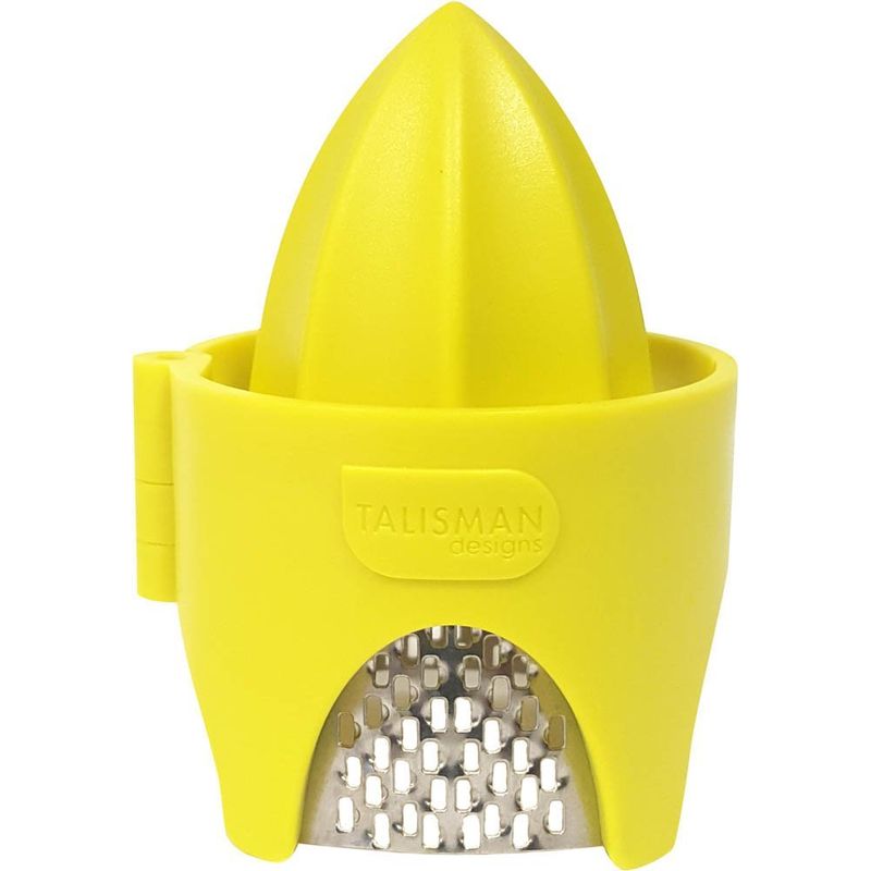 Talisman Designs Citrus Zester & Reamer | Orange Lemon & Lime Zester ...