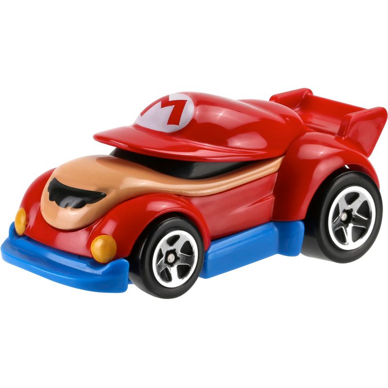 Hot Wheels Super Mario Character Cars Mario Vehicle 1/7 - EveryMarket