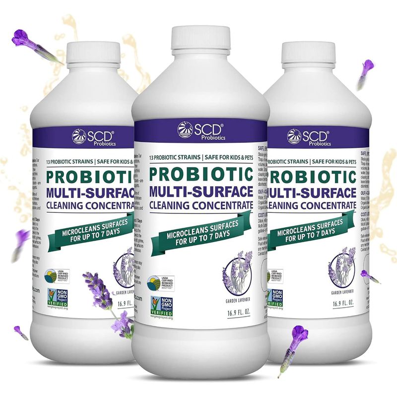 SCD Probiotics Probiotic Multi-Surface Cleaning Concentrate w/Lavender ...