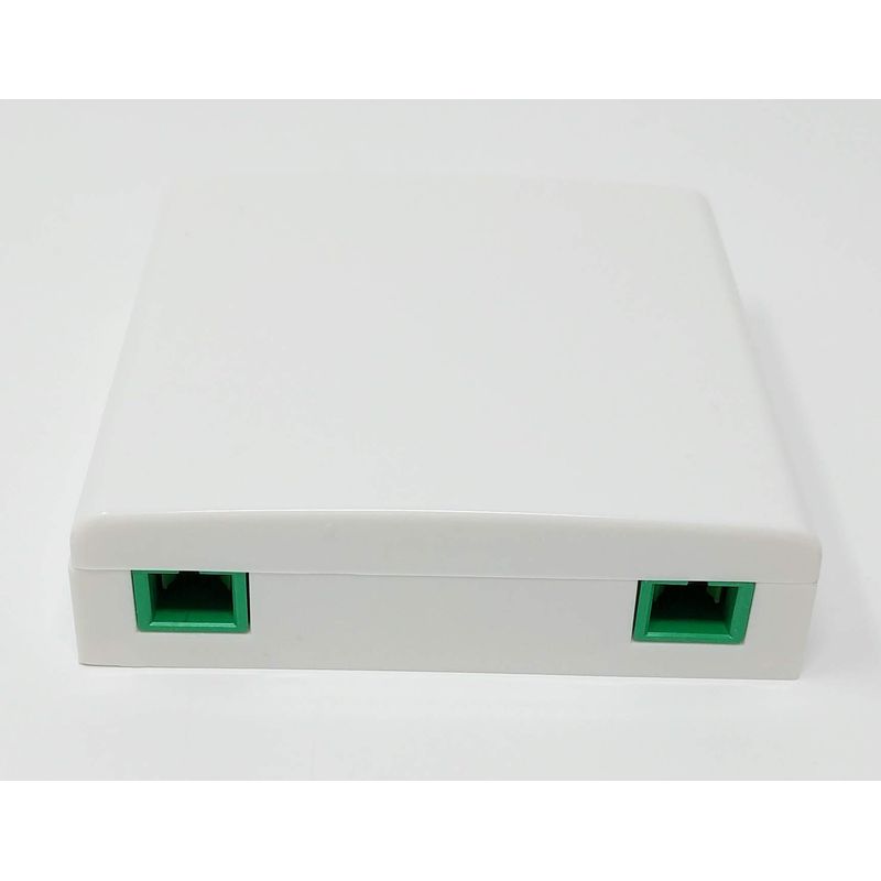 Ultra Spec Cables FTTH 2 Port SC-APC Fiber Mini Termination Box Kit ...