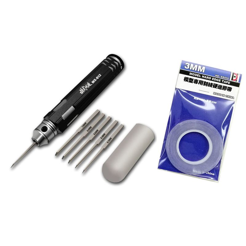 ANSAI Model Scriber Laser Mark Blades 0.2/0.4/0.6/0.8/1.0 mm with ...