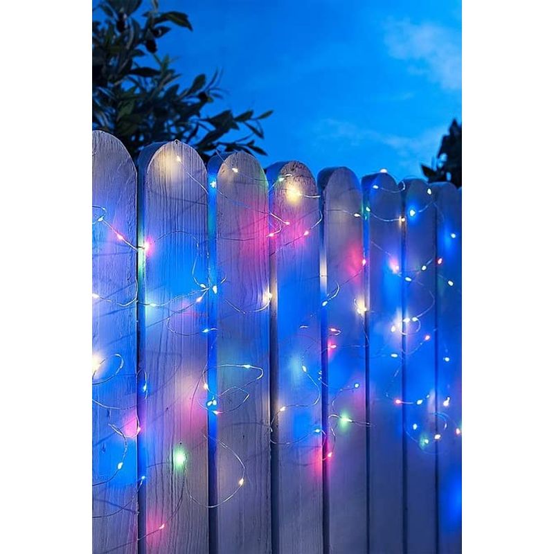 Solarize ® 100/200/300 LED Copper Wire Solar Rice String Light, Wrap ...