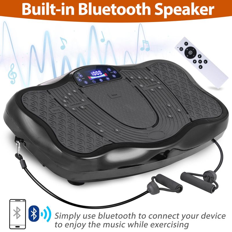 Vibration Fitness Platform Exercise Machine Vibrating Shaking Full Body ...