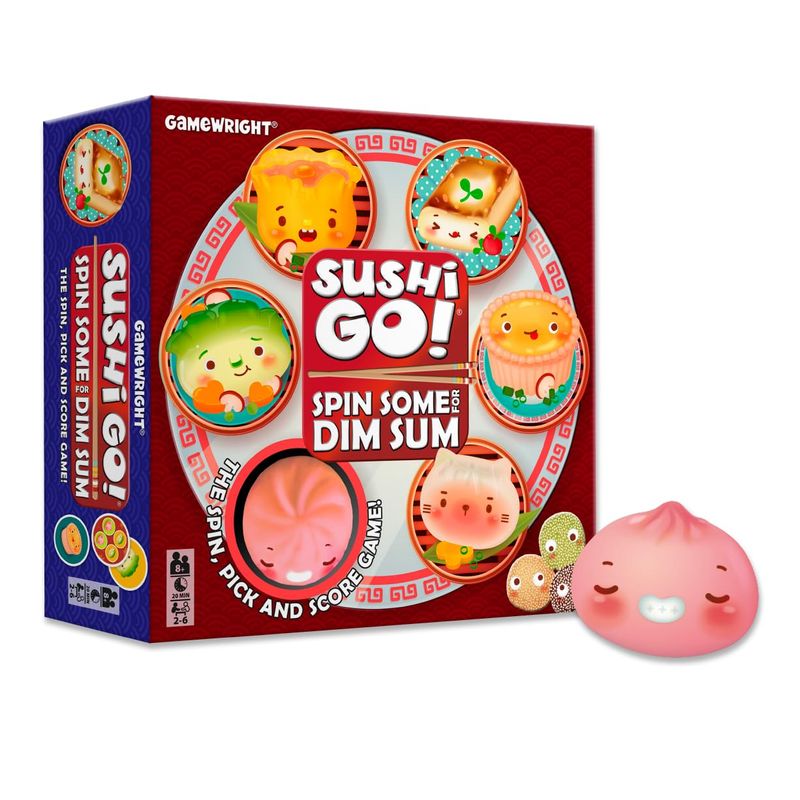 Gamewright - Sushi Go! - Spin Some for Dim Sum - The Spin, Pick and ...