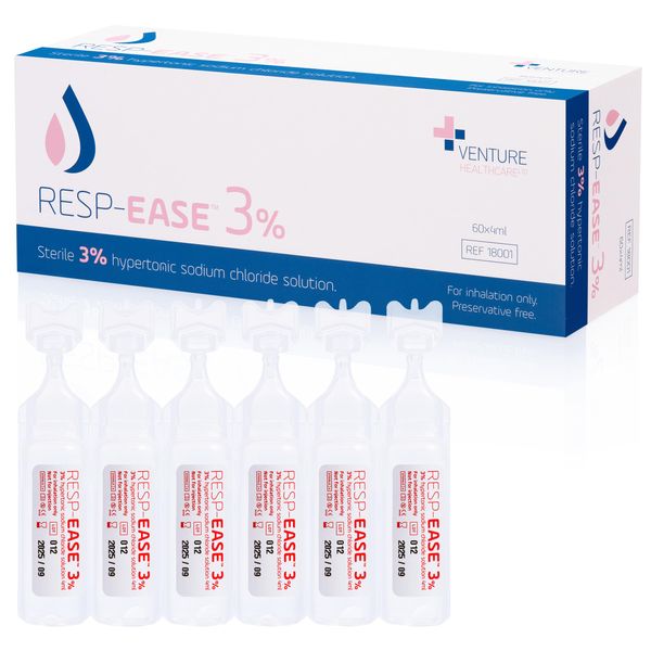 Resp-Ease® 3% Sterile Hypertonic Saline Solution for Inhalation via ...