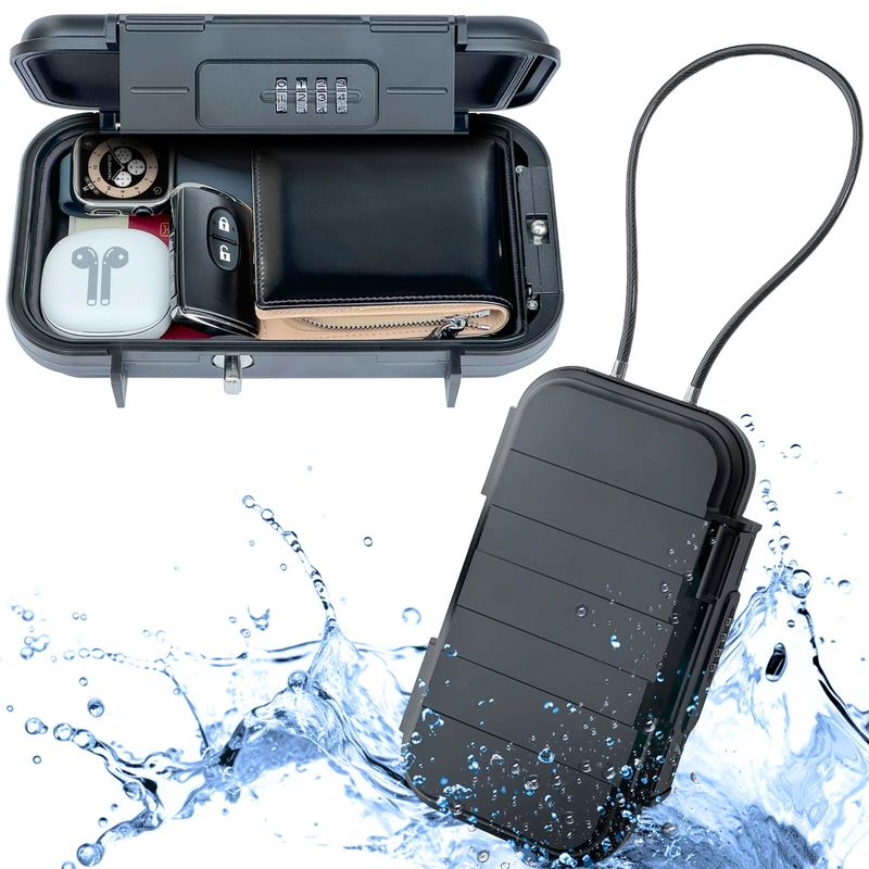 MERSHEART Key Box, Handbag Safe, Small Size, With Keys, Storage Box ...