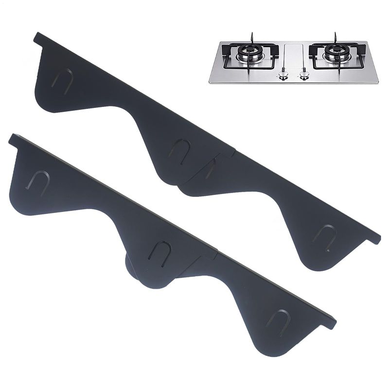 Stove Guard, Stainless Steel Countertops Cover, Adjustable Oven Guard ...