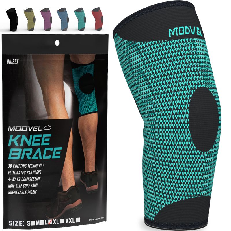 Modvel Professional Knee Brace | Knee Compression Sleeve Support | FSA ...