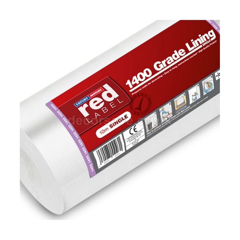 1400 Lining Paper - Erfurt MAV (10 m roll (single)) - Online ...