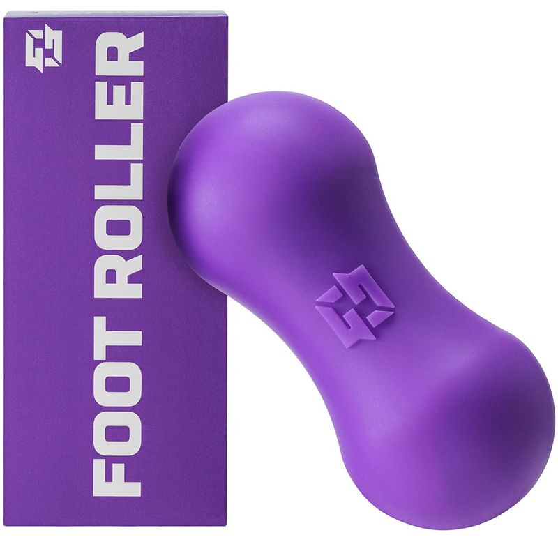 Ground Force Foot Roller Travel Foot Massager For Plantar Fasciitis 5468