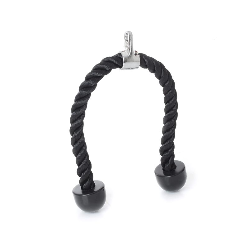 Triceps Rope Twisted Pull Down Rope with Non-Slip Handles - Biceps ...