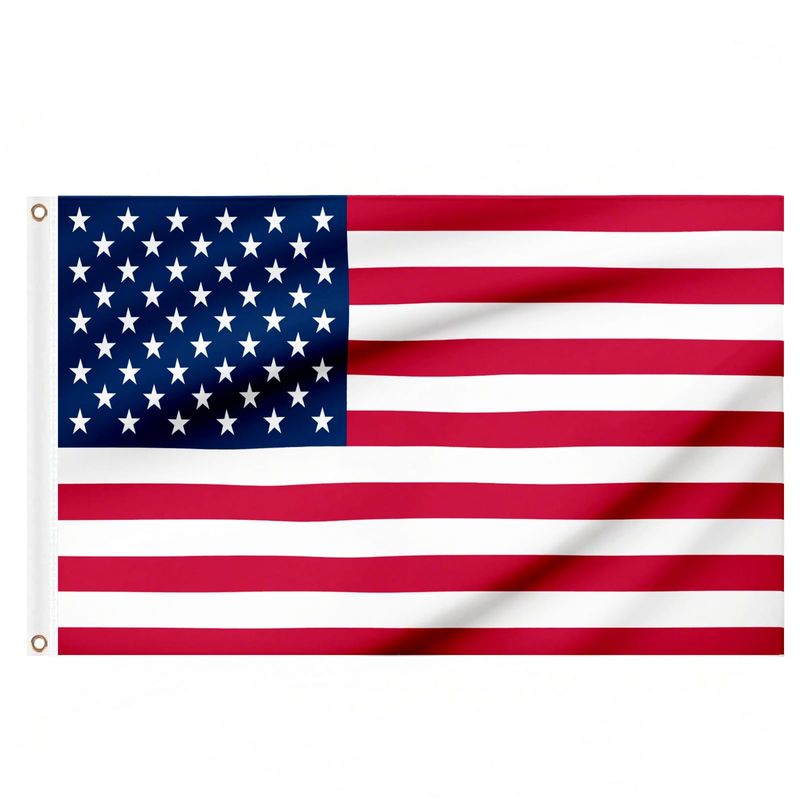 American Flag 5ft x 3ft, Large America USA Flags with Brass Eyelets for ...