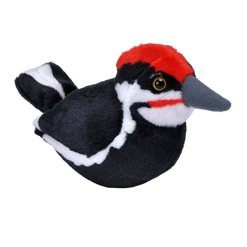 Wild Republic Audubon Birds Pileated Woodpecker Plush with Authentic ...