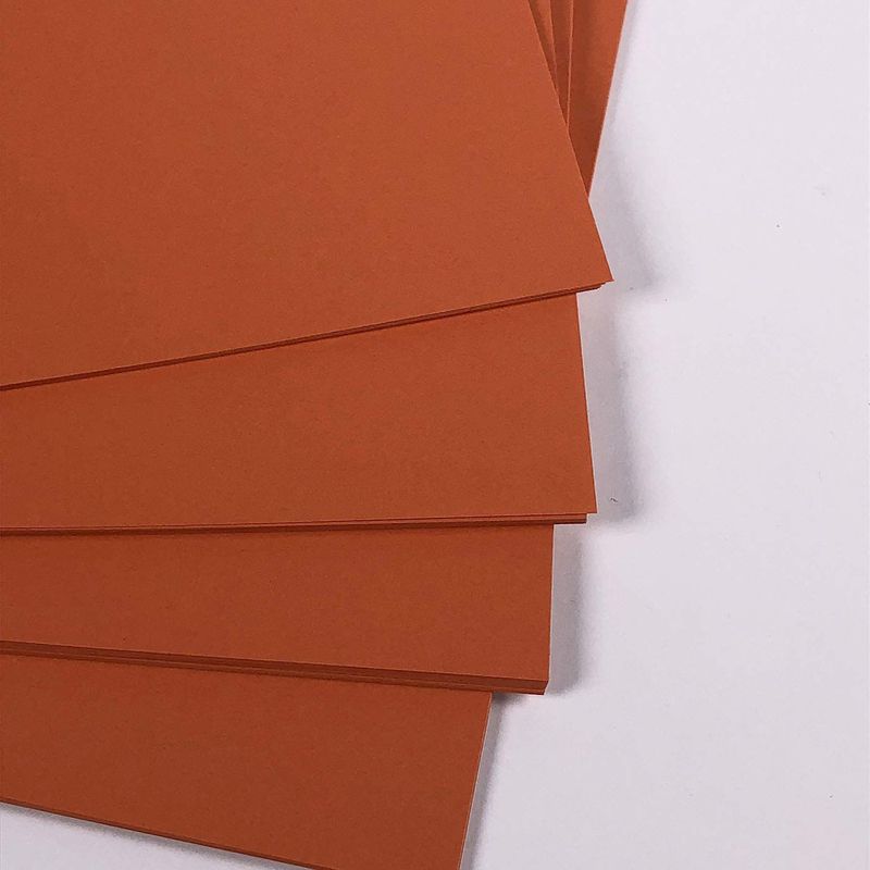 SRA2 Large Orange Card Coloured Display Card Tangerine Poster Mounting ...