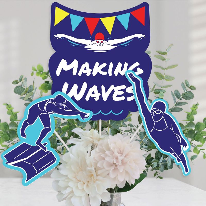 Big Dot of Happiness Making Waves - Swim Team - Swimming Party or ...