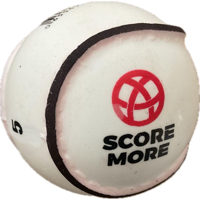 Official All Ireland GAA Score More Wall Ball Sliotar, Size 5, White ...