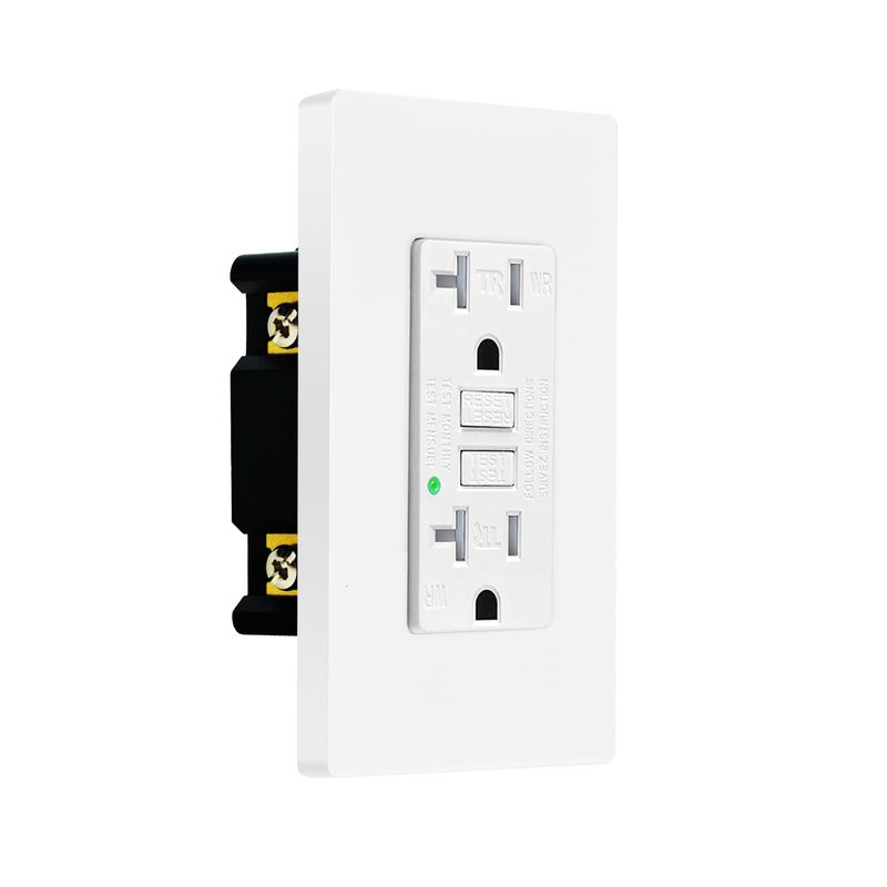 USUPERINK GFCI Outlet 20A 125V, Duplex Receptacles with LED Indicator ...