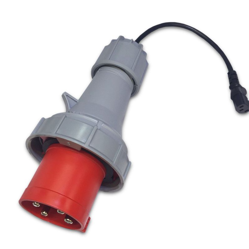 Marten® 415V 63A 4 Pin Adapter for PAT Testing 3 Phase 63a 4 Pin Plug ...