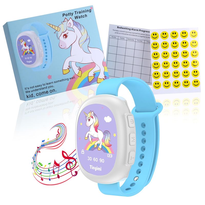 Tinyimi Rechargeable Unicorn Potty Training Watch with 5 Music & Timer ...