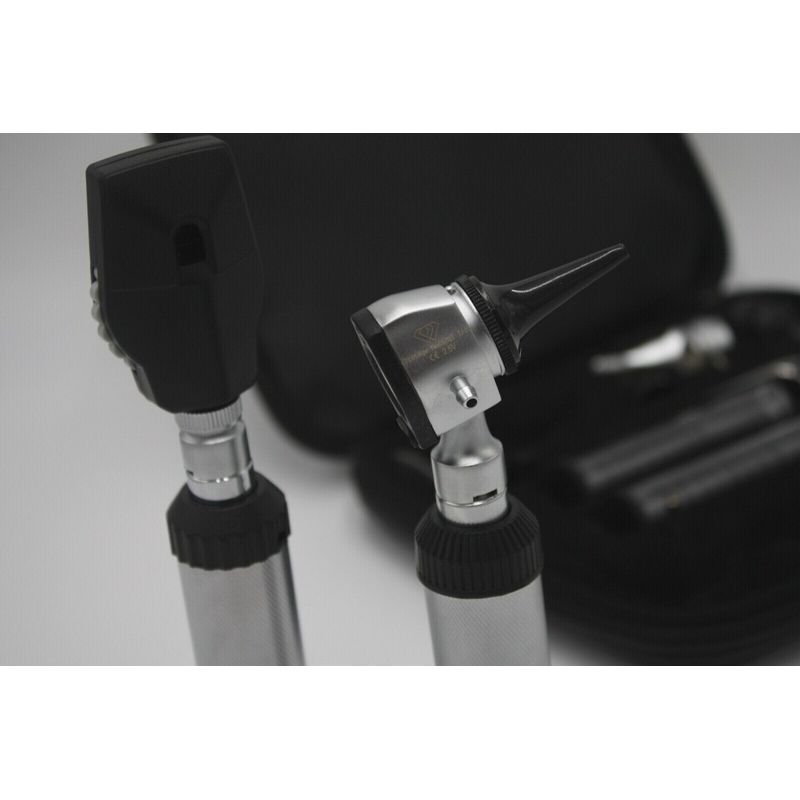 PROTEGE ENT Diagnostic Professional Otoscope Ophthalmoscope set(*HI LED ...