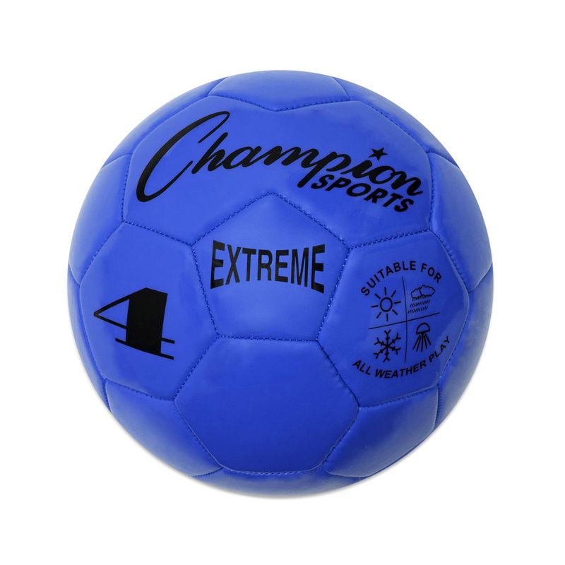 Champion Sports Extreme Series Soccer Ball, Size 4 - Youth League, All ...