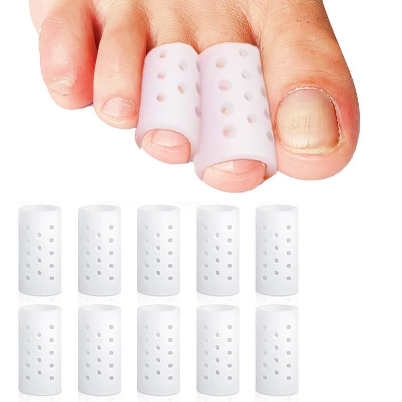 Skeerthy Toe Sleeves Gel Toe protectors for Toes Blisters, Sleeves ...