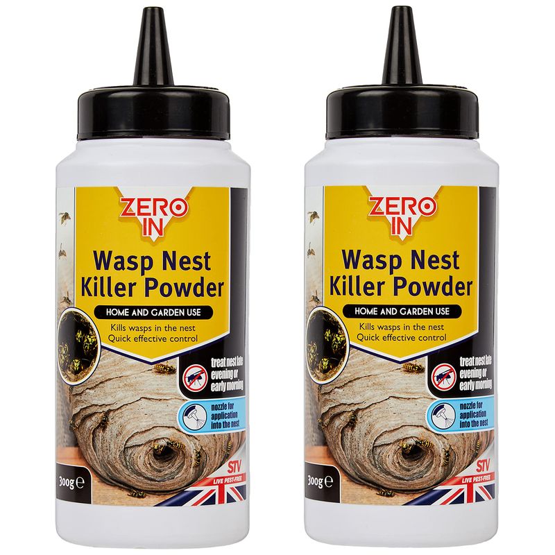 Zero In AMZ910 Wasp Nest Killer Powder 300g Pack of 2 - EveryMarket