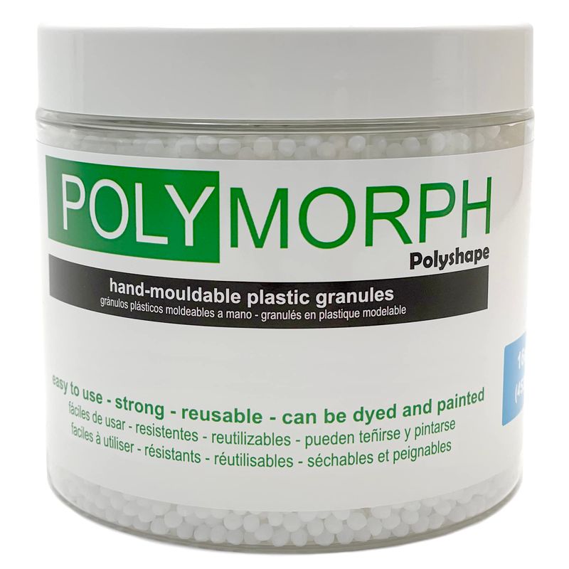 Polyshape Polymorph Hand mouldable Plastic - 500g tub - Online ...