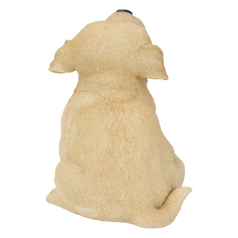 Hi Line Gift Ltd Howling Yellow Labrador Retriever Puppy Statue ...