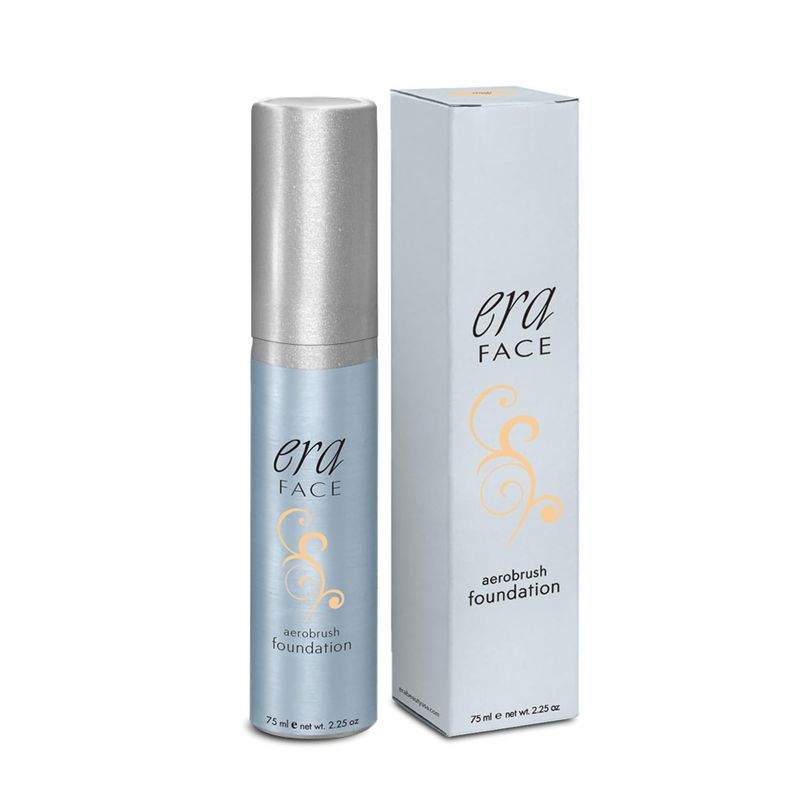 ERA Face spray makeup (Y5 Wheat, 2.25 oz) - airbrush foundation, everyday, buildable ...