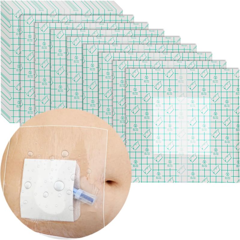 6"x6" Waterproof Dialysis Port Shower Covers Protector for Chest with ...
